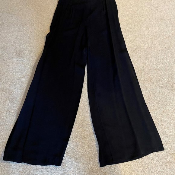 Cache | Pants & Jumpsuits | Cache Sheer Leg With Flowy Panels Pants ...